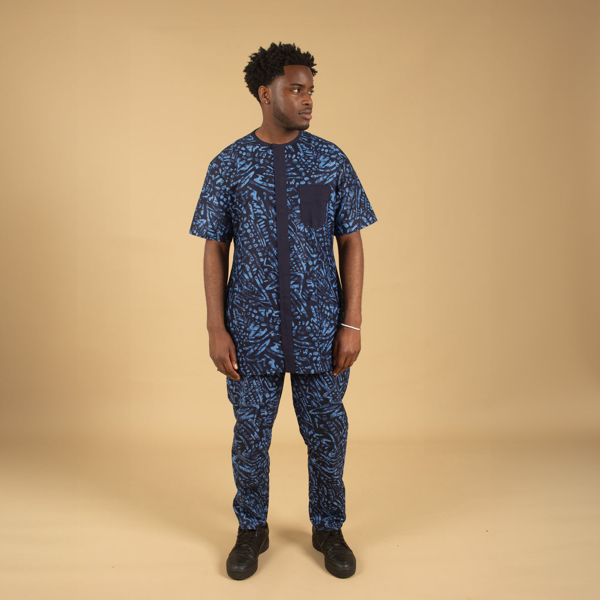 Ashe African Print Kaftan and Trouser Set – Cultureville